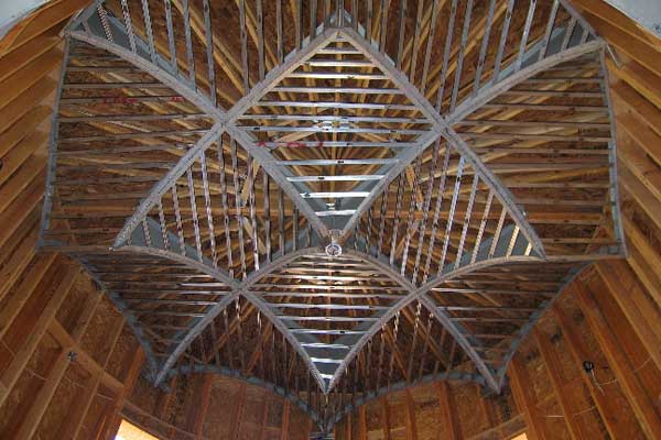 Groin Ceiling Framing | Shelly Lighting