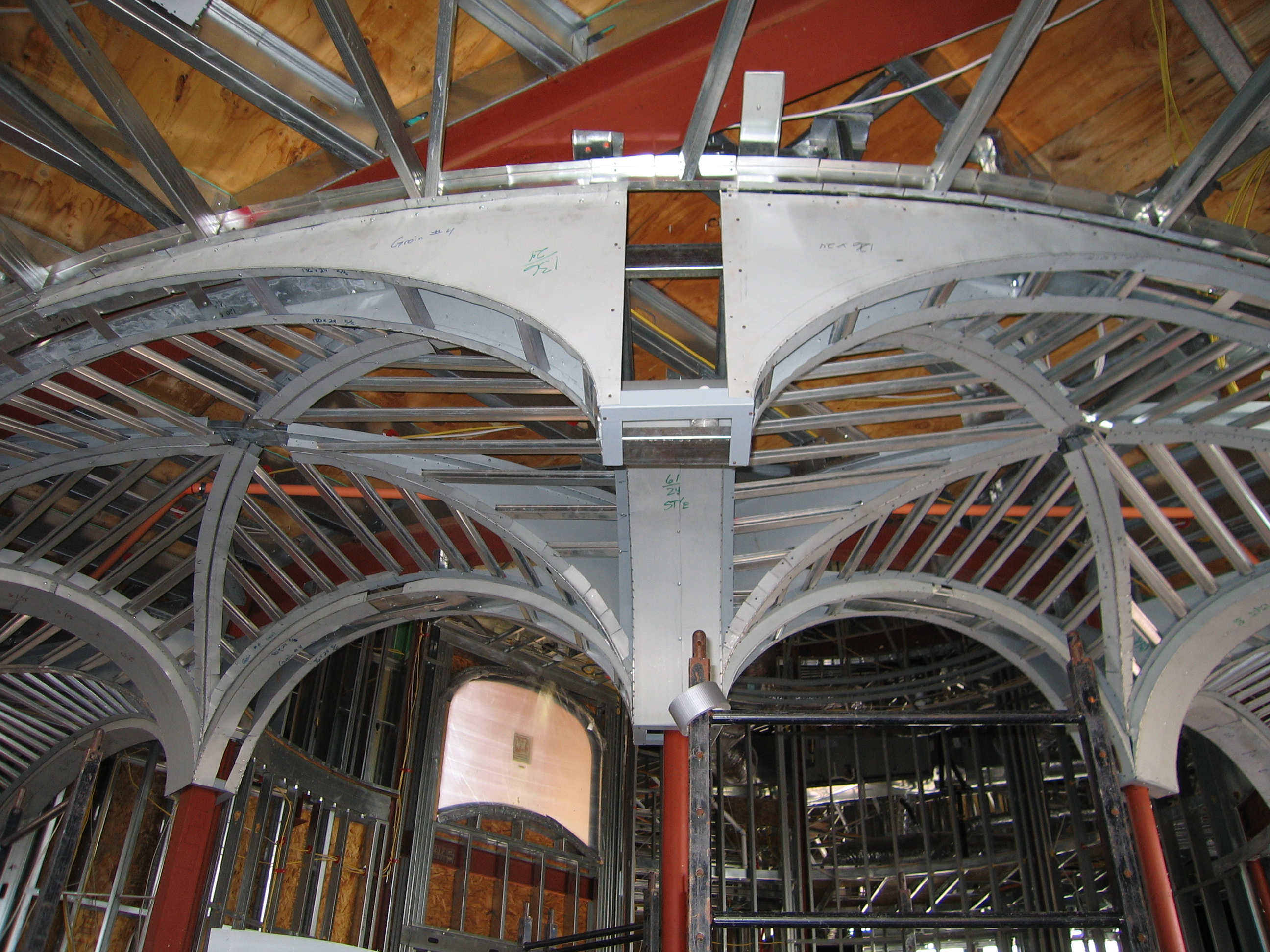 Groin Vault Ceiling Framing | Shelly Lighting
